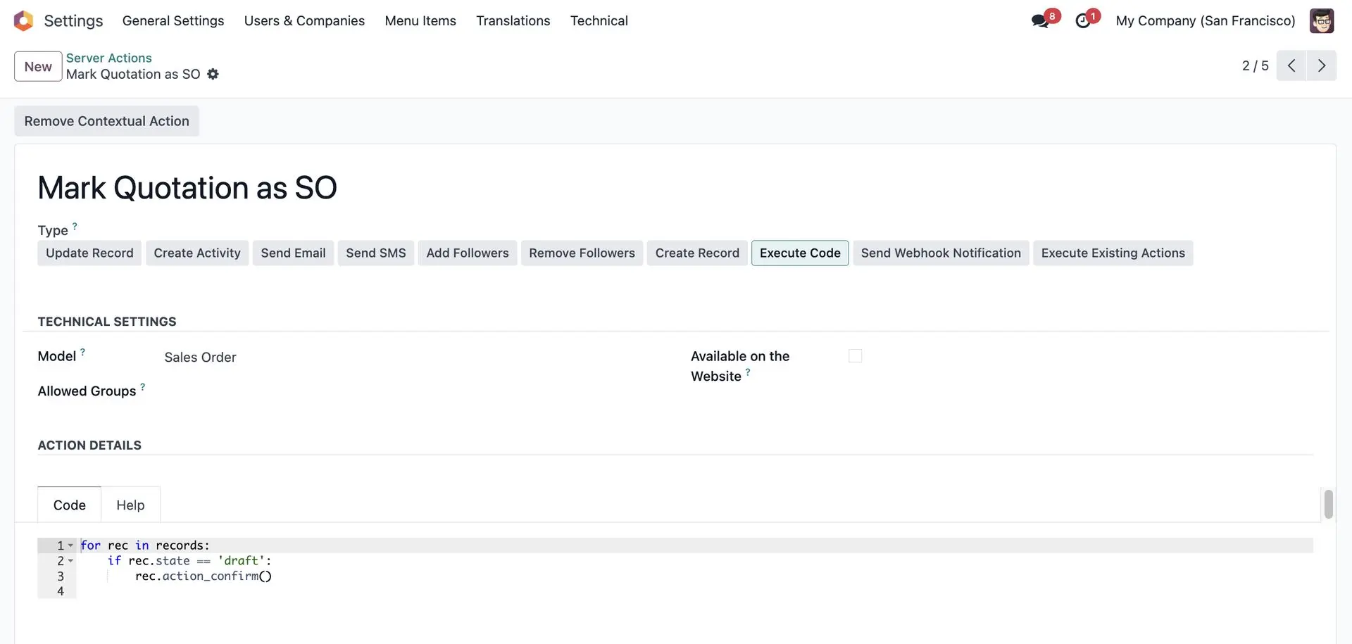 Cara Membuat Bulk Confirm Quotation Tanpa Coding menggunakan Server ...